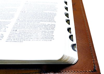 DESIGN YOUR OWN Leather BIBLE Cover – Classic Fit | Custom BIBLE Covers